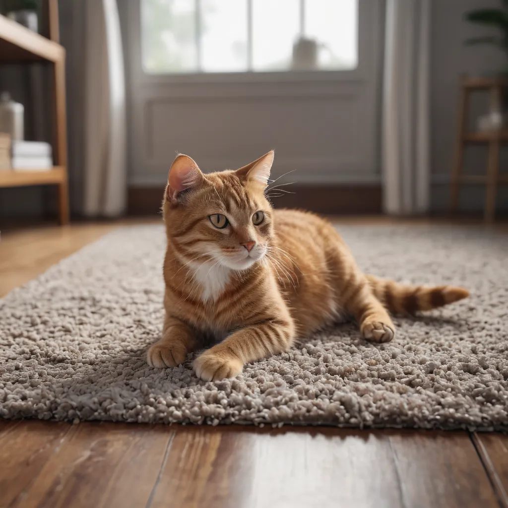 Choosing the Perfect Rug to Catch Cat Litter