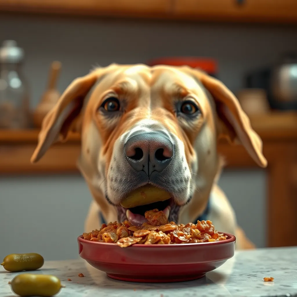 Exploring Dogs and Their Taste for Pickles